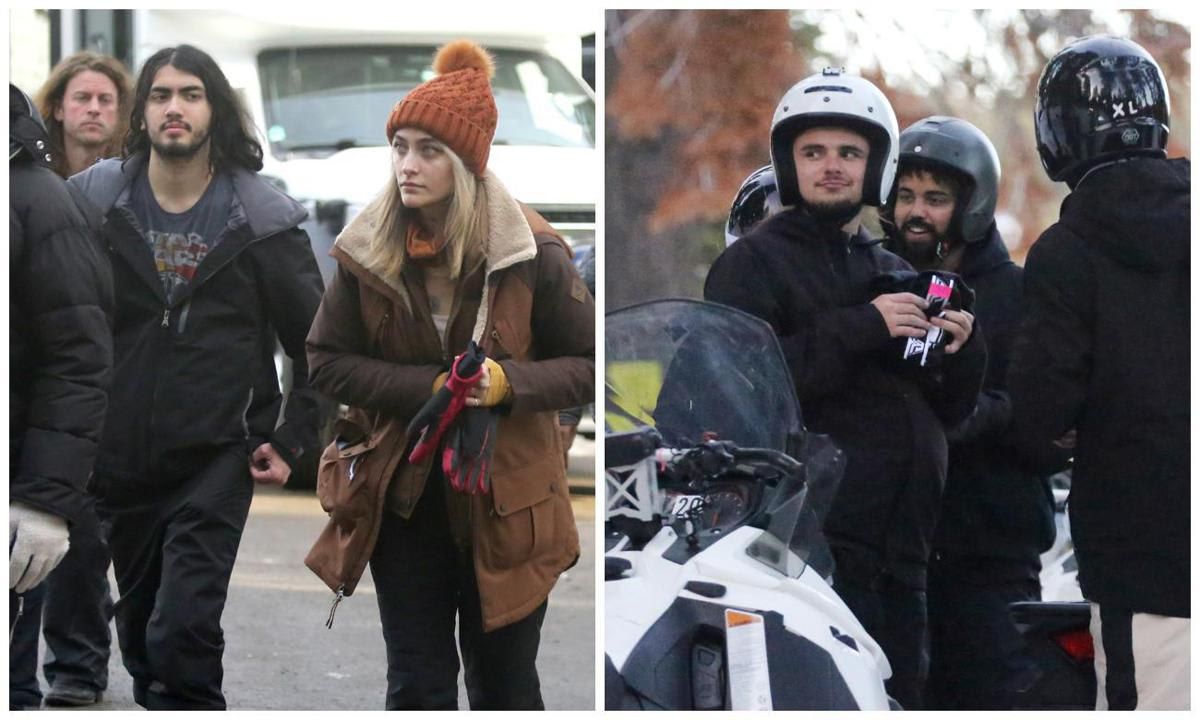Paris Jackson takes siblings to snowboard in Tahoe
