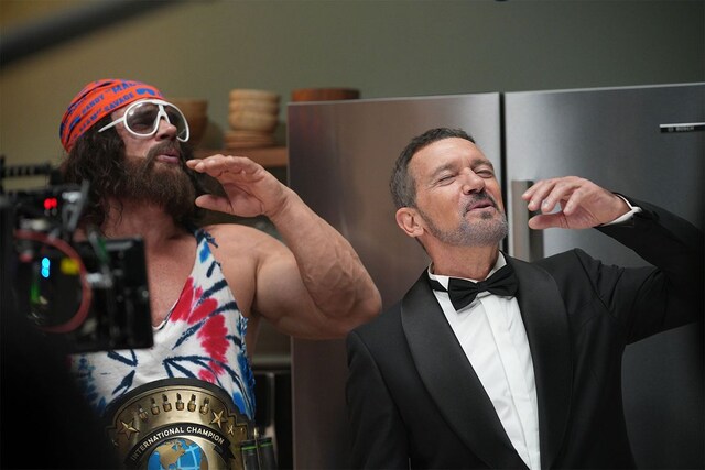 Antonio Banderas Honors Macho Man Savage in Super Bowl Ad