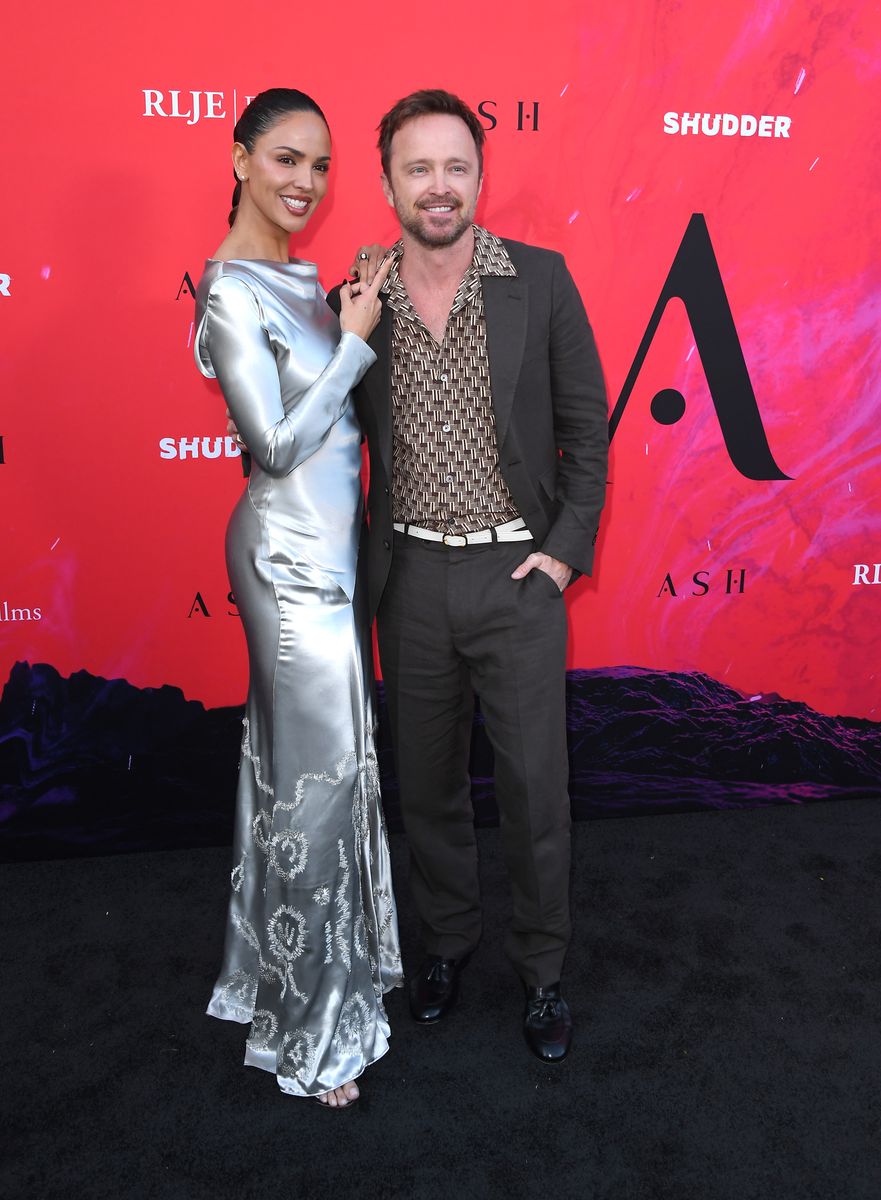 Eiza González stuns in metallic look by designer Ferretti at the 'Ash ...