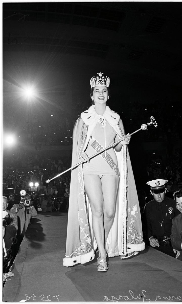 The first Latina to ever win the Miss Universe pageant