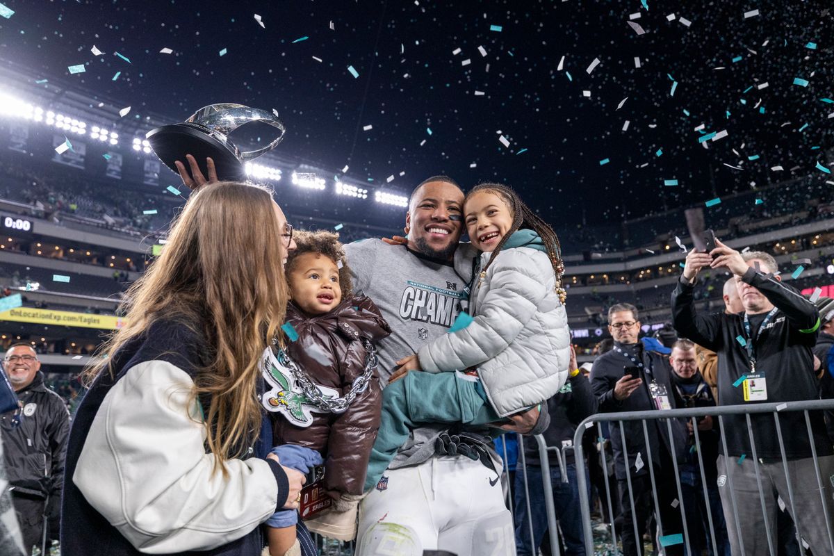 Saquon Barkley's Family Life: A look at the football star as a husband ...