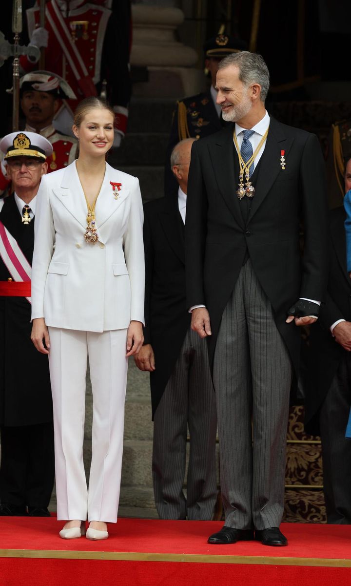 King Felipe’s sweet words to daughter Princess Leonor on her 18th birthday