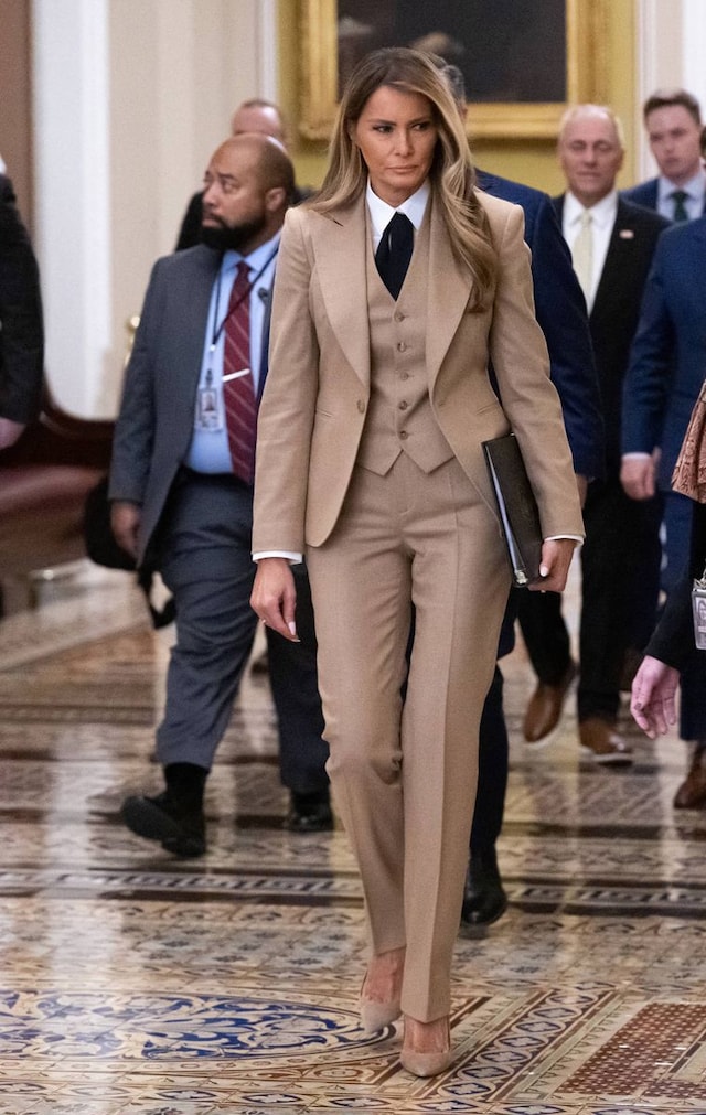 Melania Trump's top 10 stylish looks during first 100 days