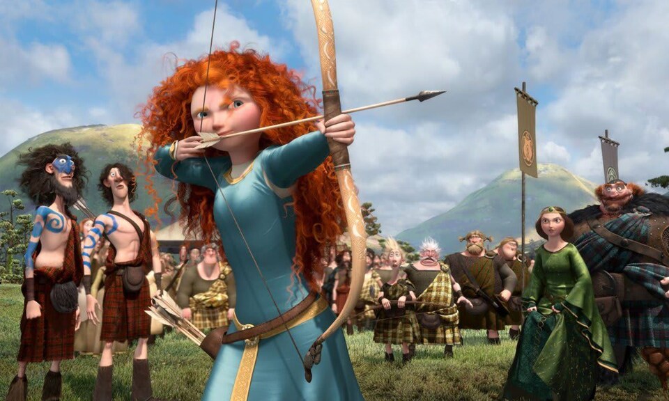 Why Disney princesses wear blue