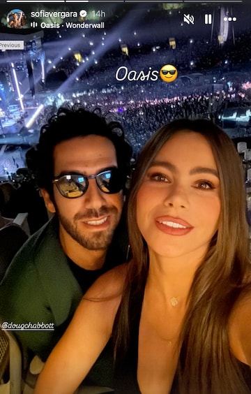 Sofia Vergara and Douglas Chabbott’s sweet moment at Oasis concert in ...