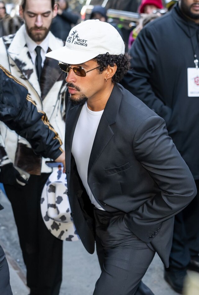 Bad Bunny & Kendall Jenner Reunite at Calvin Klein NYFW Show