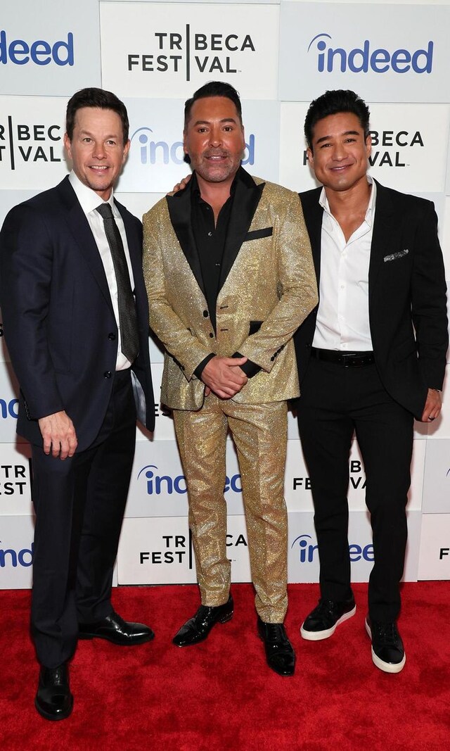 Oscar De La Hoya attends 'The Golden Boy' world premiere