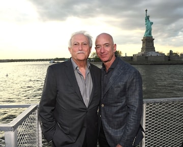 Jeff Bezos' dad arrives in Venice: A look at their relationship