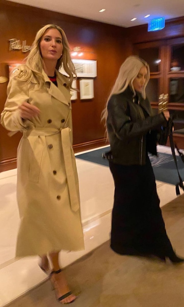 Ivanka Trump and Kim Kardashian spotted having 3-hour dinner in Beverly ...