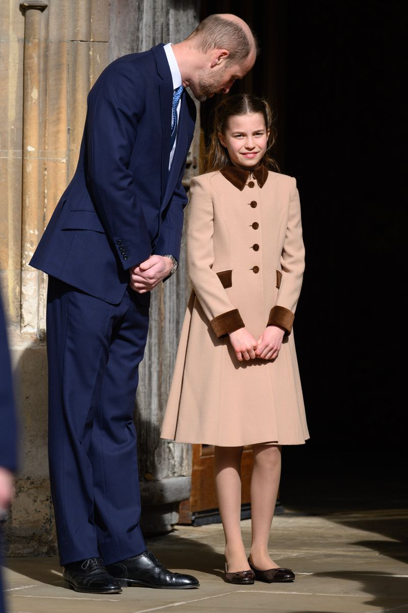 Princess Charlotte keeps blue tradition at Easter as Kate reinvents