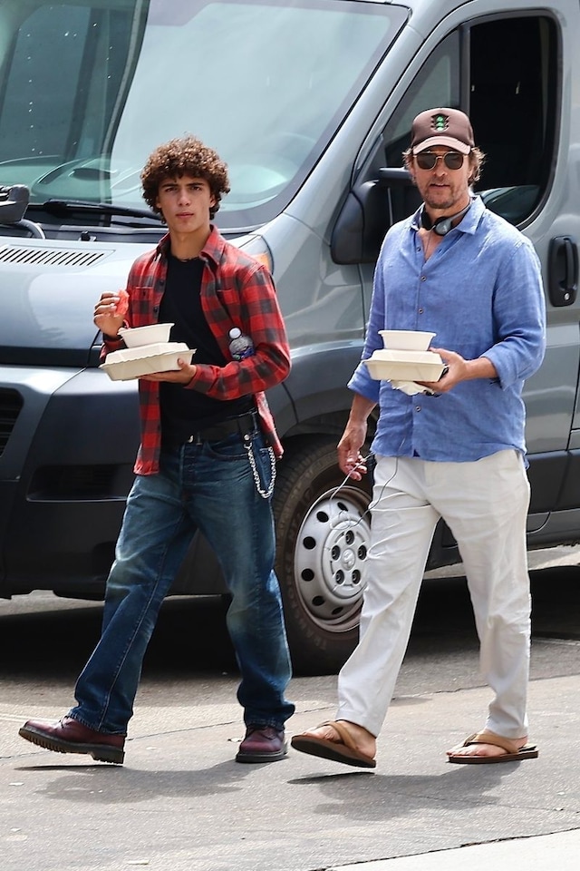 Matthew McConaughey's 16-year-old son Levi to star alongside Chris ...