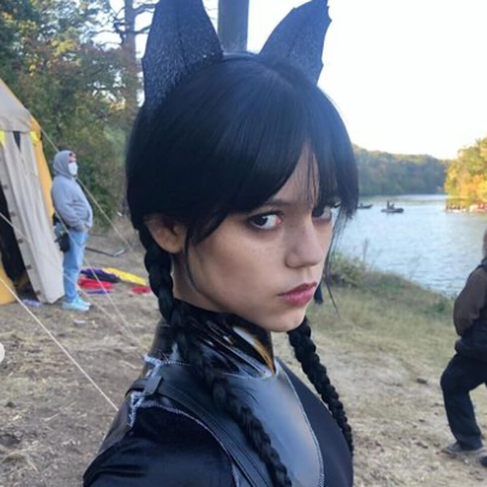 How to get the Wednesday Addams soft goth look