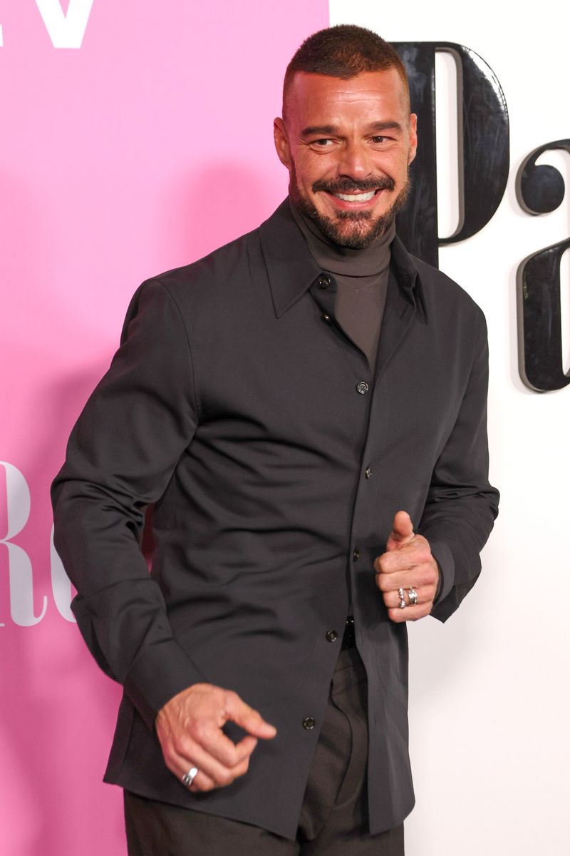 Ricky Martin looks tan, tall, and handsome at the Emmy FYC event