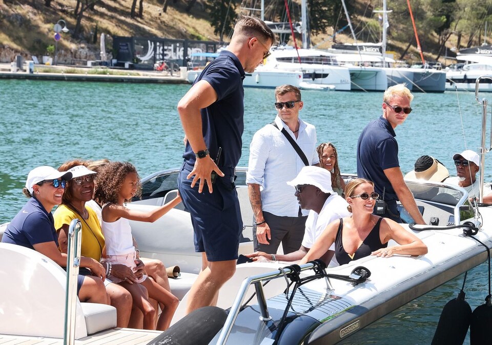 Michael Jordan and Yvette Prieto take their family to Croatia aboard a ...