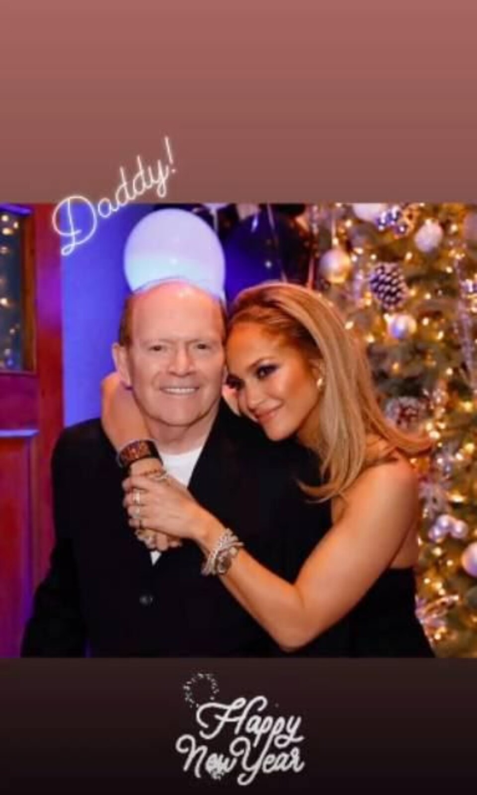Jennifer Lopez shares rare photo of her father on New Years Eve