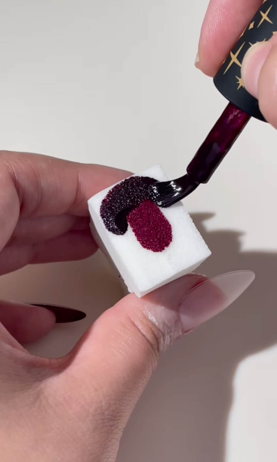 How to create the flawless Cherry Mocha manicure