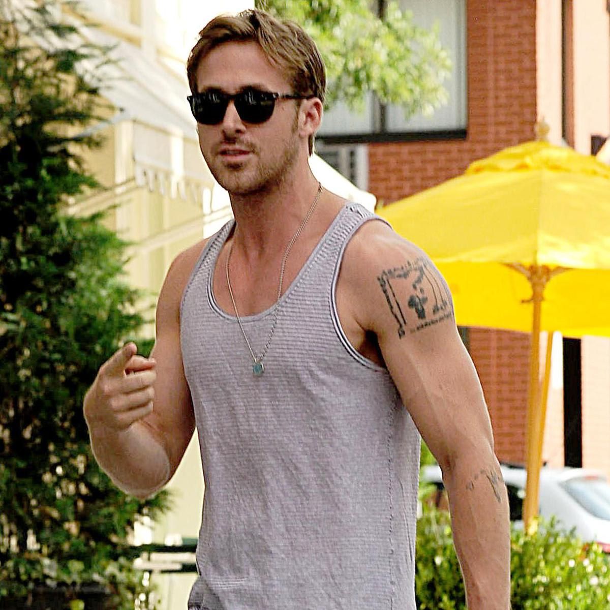 Ryan Gosling Giving Tree Tattoo