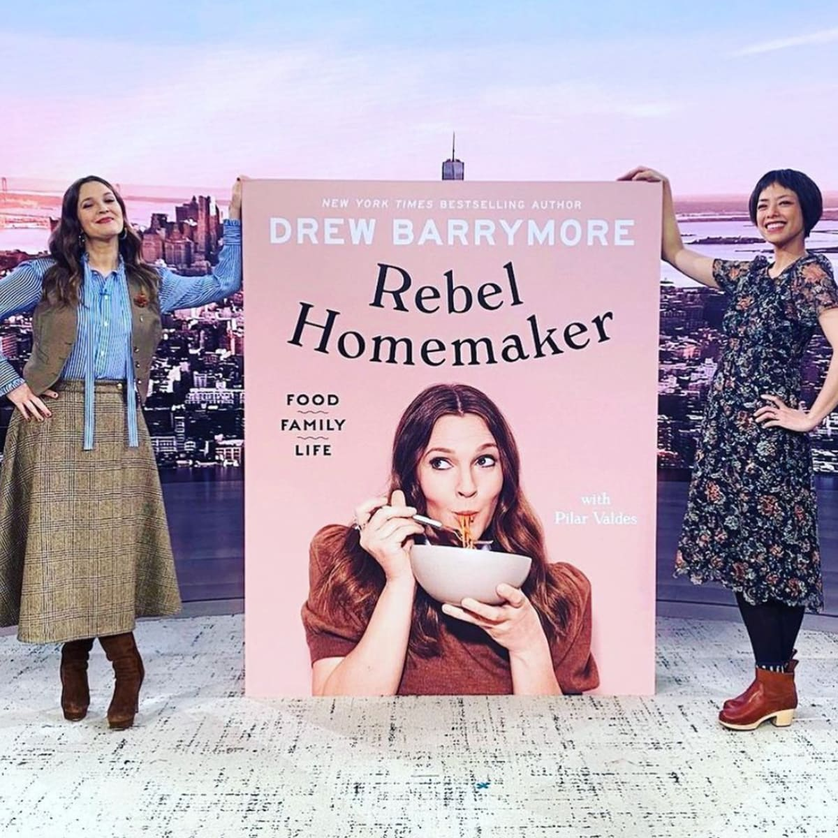 Drew Barrymore shares her favorite recipes in new cookbook!