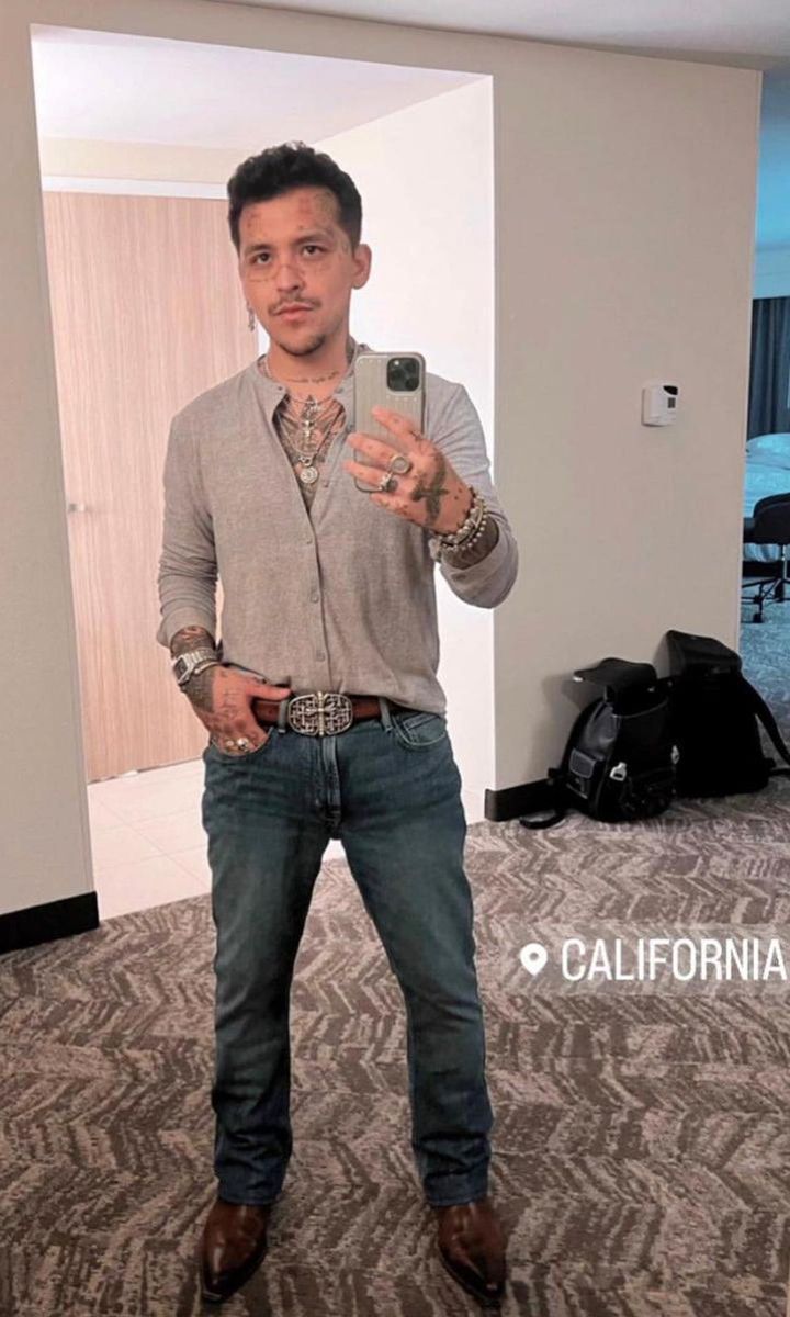 Christian Nodal’s surprising change: leaner and less tattoos