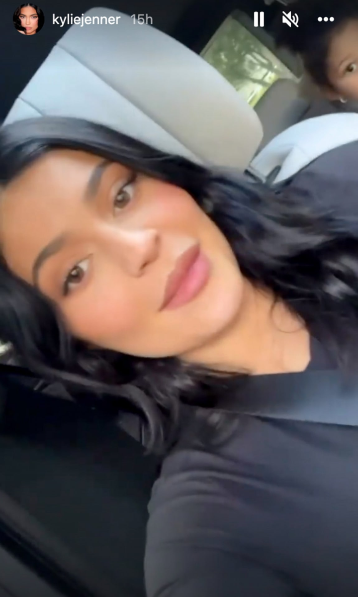 Stormi crashes Kylie Jenner’s first IG video as a mother of two