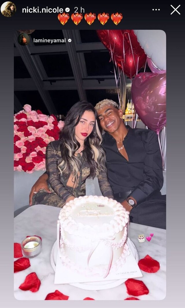 Nicki Nicole and Lamine Yamal confirm romance on Instagram