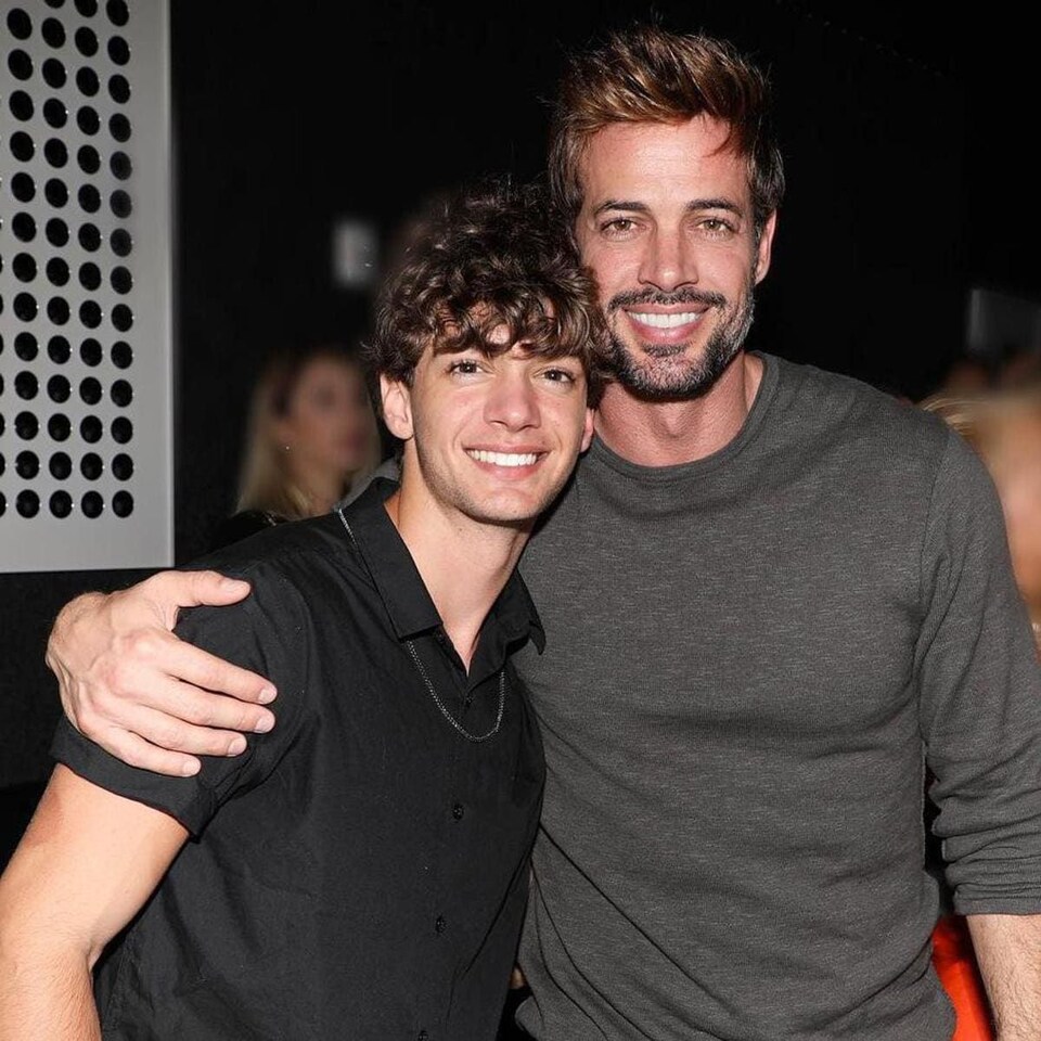 William Levy celebrates his son’s baseball win