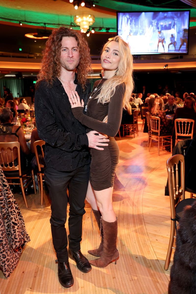 Paris Jackson and fiancé Justin Long are all smiles in rare public ...