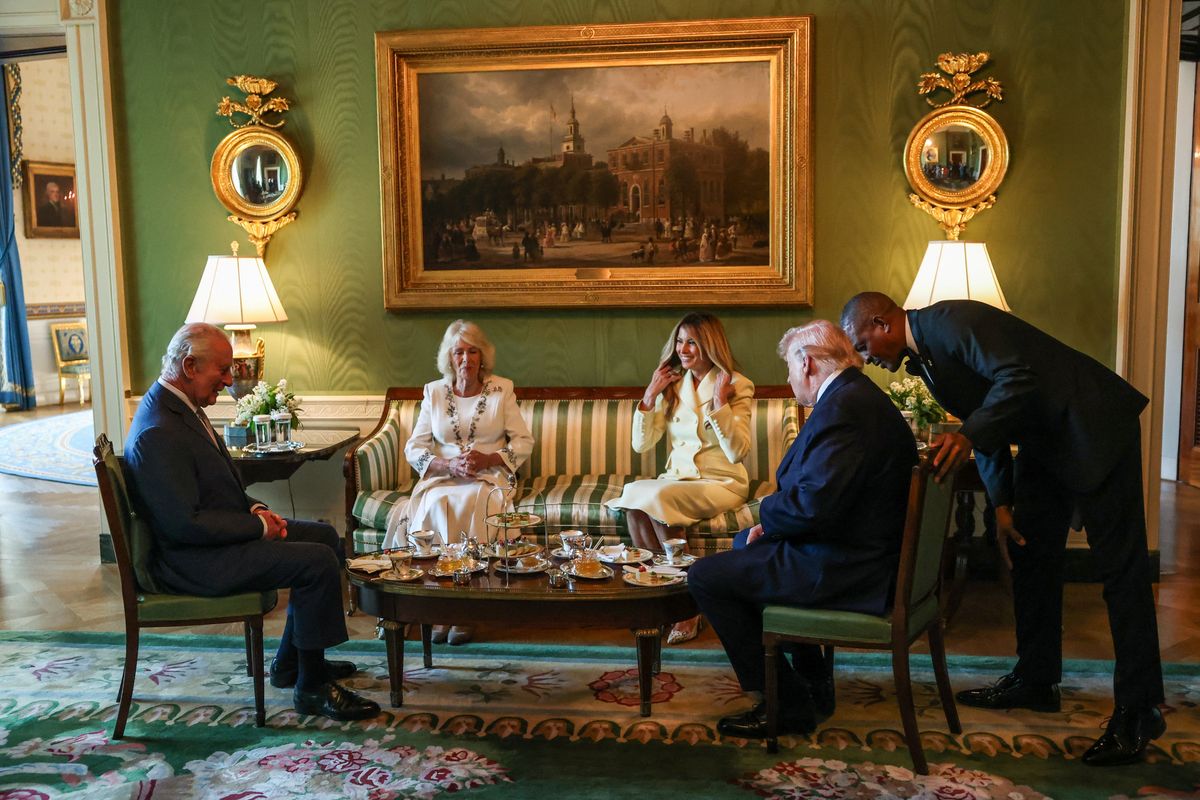 King Charles and Queen Camilla’s White House meeting: Private tea and ...