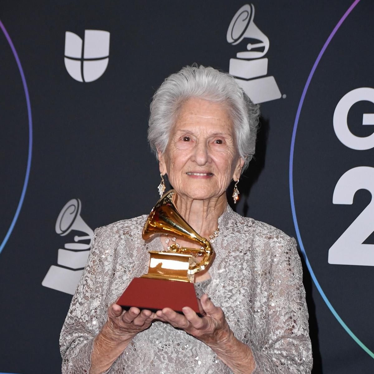 95-year-old singer Angela Álvarez wins first Latin Grammy