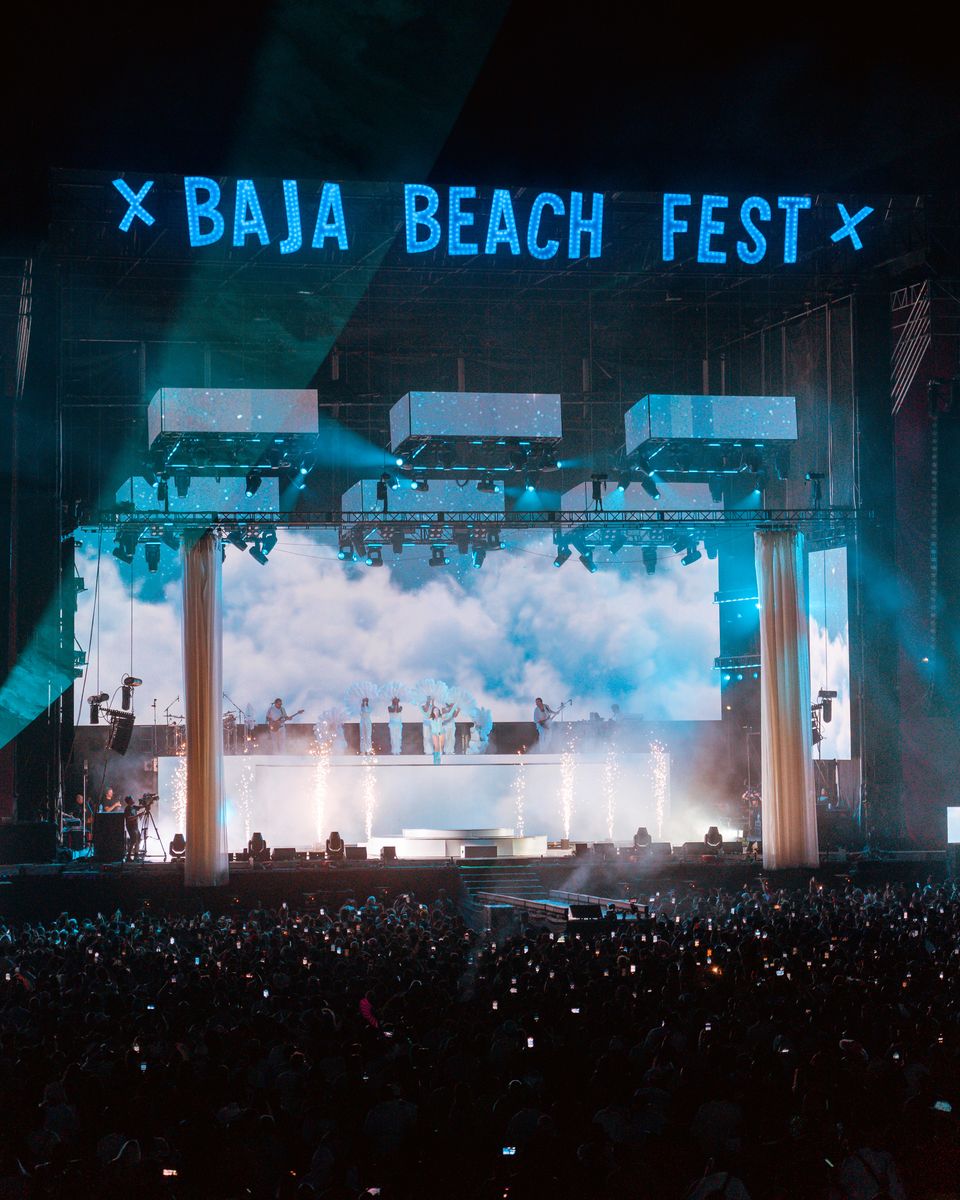 Baja Beach Fest photo recap: Becky G, Peso Pluma, and more