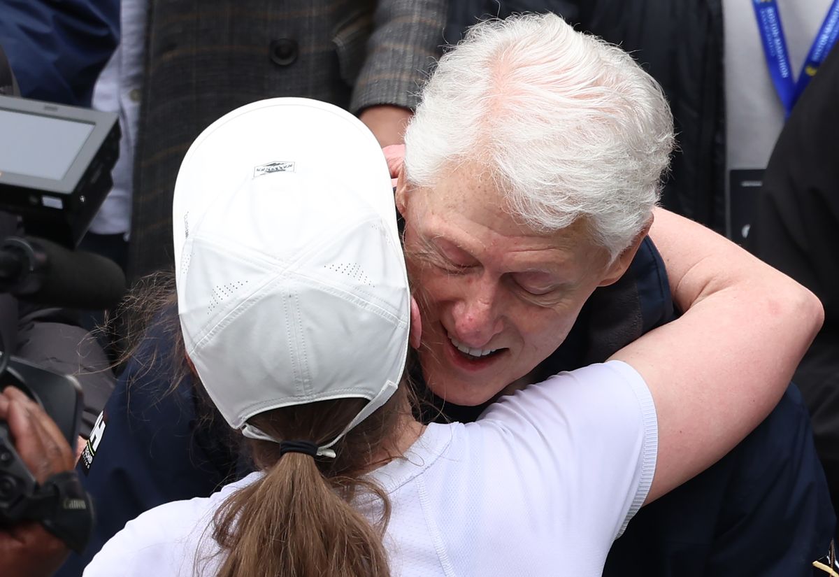 Bill Clinton and Hillary make rare appearance to support Chelsea's ...