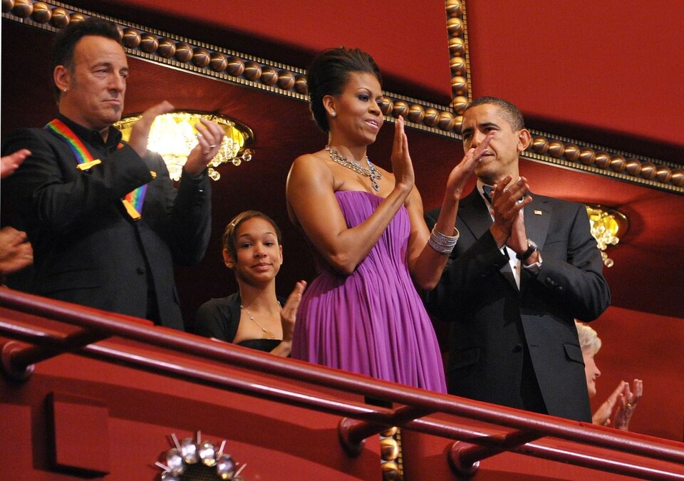 Michelle Obama praises Bruce Springsteen for relationship advice amid ...