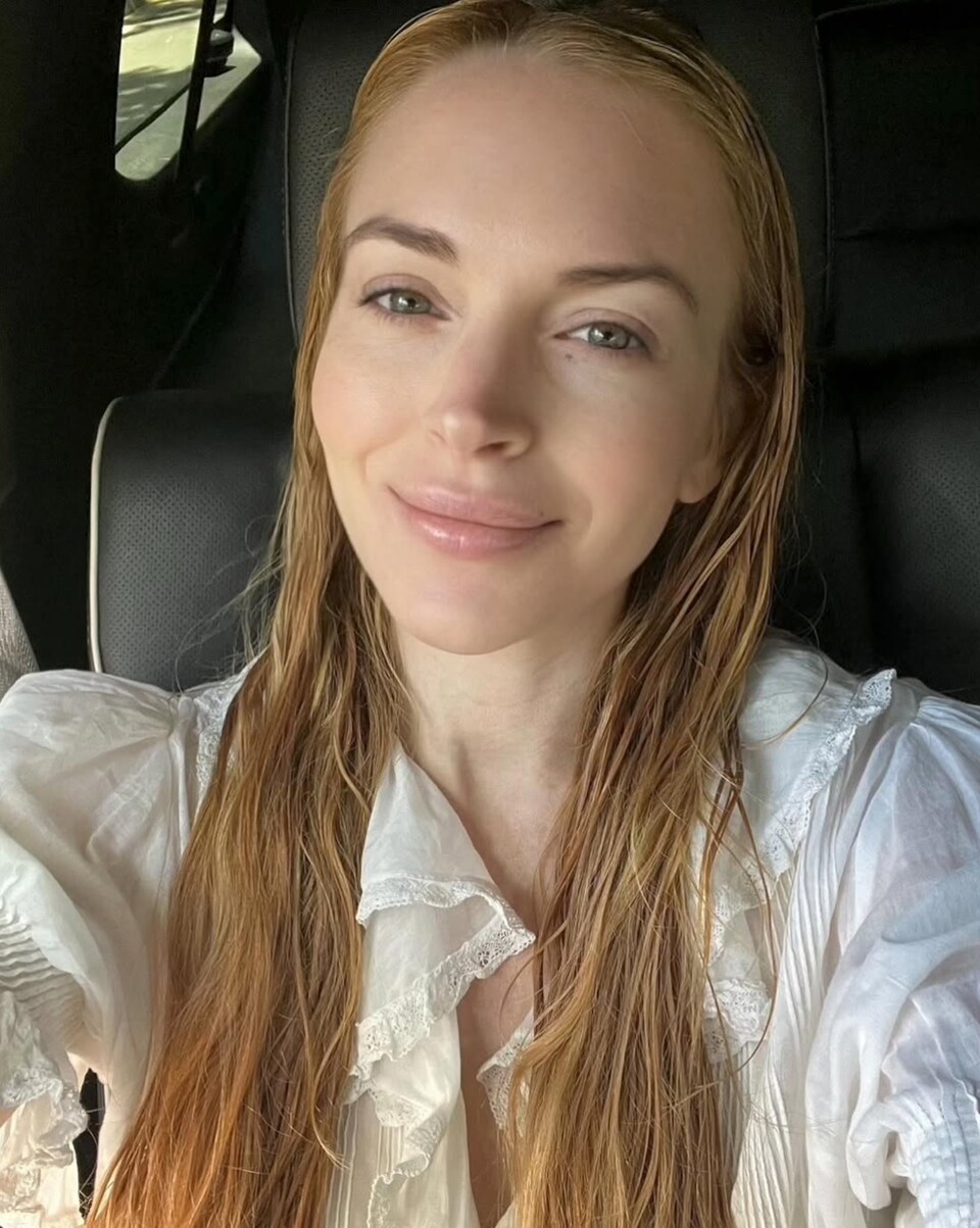 Lindsay Lohan shares rare look into her life in Dubai with makeup-free ...
