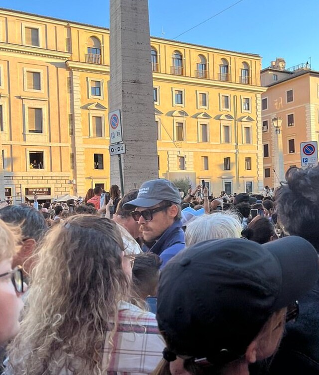 Harry Styles spotted at new Pope's announcement: What is the singer ...