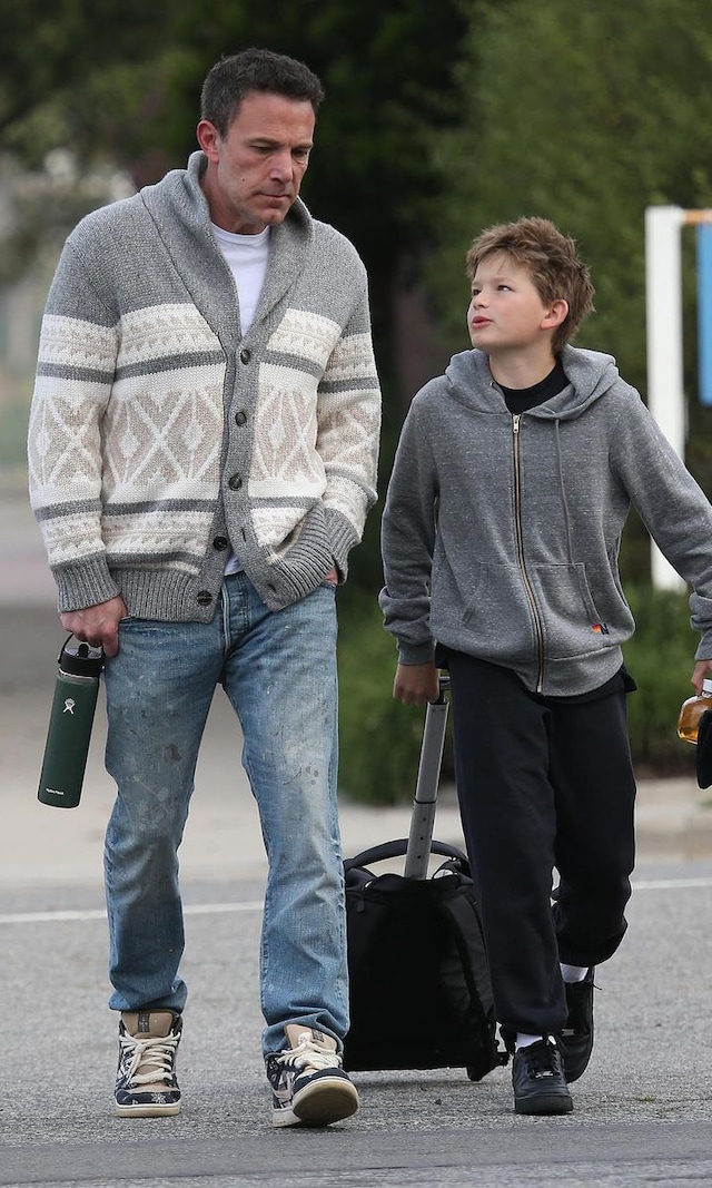 Ben Affleck’s latest father-son moment with Samuel Affleck in Los Angeles