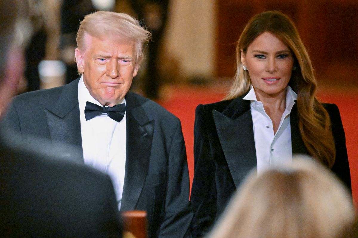 Melania Trump hosts Governors’ Dinner, showcasing bold look