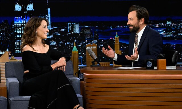 Jennifer Beals joins ‘80s-themed Jimmy Fallon episode