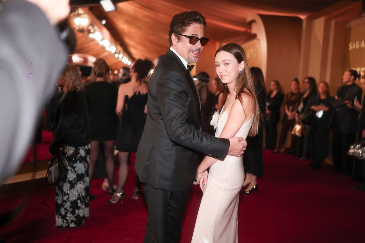 Benicio del Toro’s daughter Delilah makes her red carpet debut at the ...