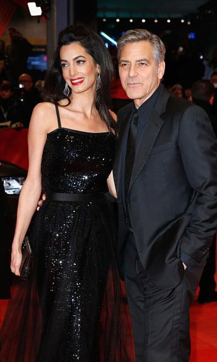 George Clooney says he ‘married up’ with Amal