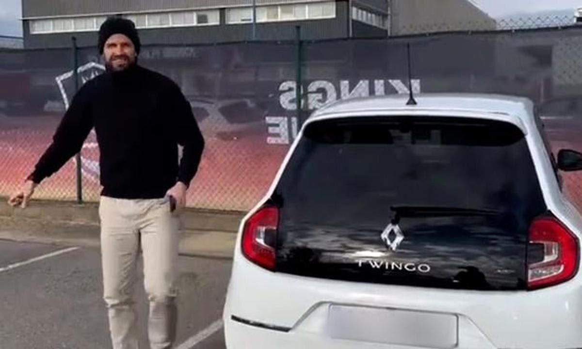 Gerard Piqué keeps his word and arrives at the Kings League in a Twingo