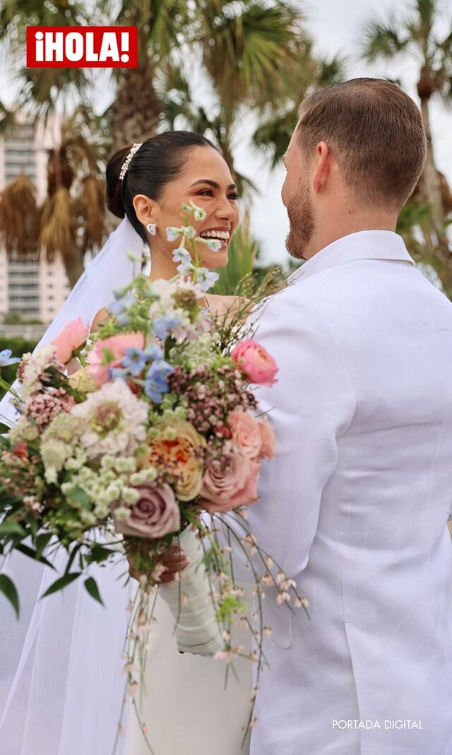Former Miss Universe Andrea Meza’s romantic seaside wedding to Ryan Proctor