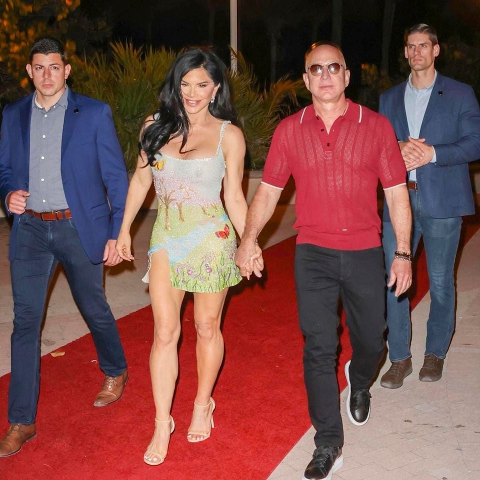 Jeff Bezos and Lauren Sanchez enjoy the F1 Miami Grand Prix festivities