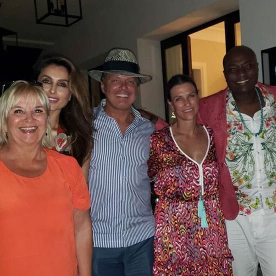 Luis Miguel, Princess Martha Louise party together in Spain