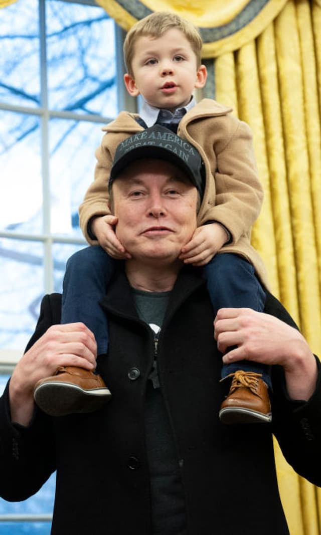 Lil X at the White House: Elon Musk’s son becomes the star of the Oval Office