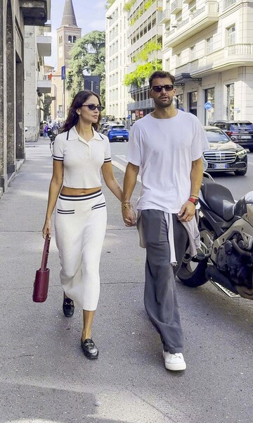 Eiza González and Grigor Dimitrov resurface with a romantic Milan stroll