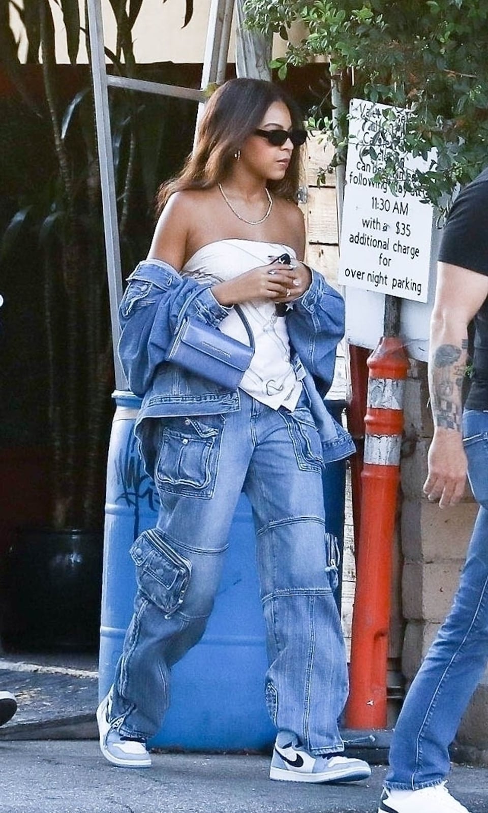 Blue Ivy goes viral wearing trendy denim-on-denim look
