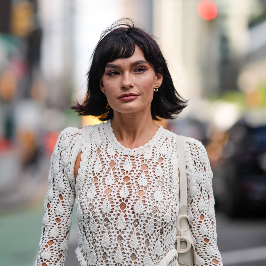 Wavy Bob With Bangs