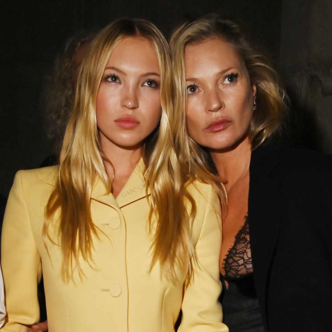 Kate Moss and Daughter Lila Twin in Matching String Bikinis in Tulum