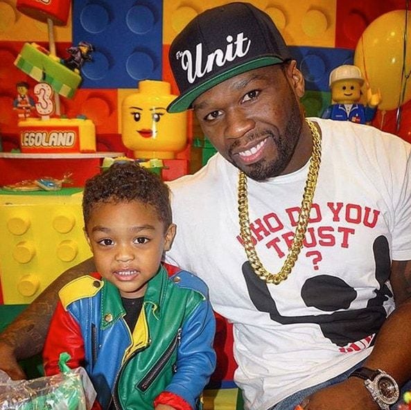 50 Cent throws son Sire a lavish Lego party for his 3rd birthday