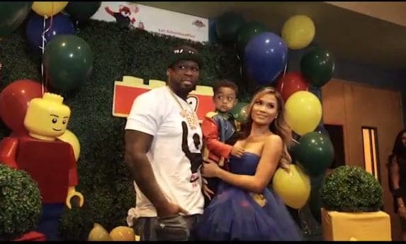50 Cent throws son Sire a lavish Lego party for his 3rd birthday